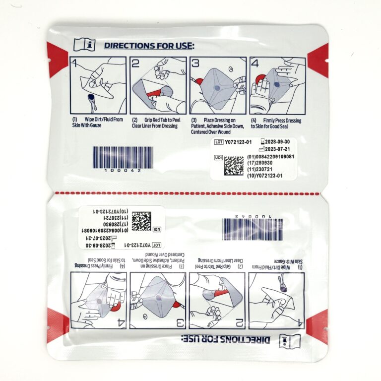 HYFIN VENT COMPACT CHEST SEAL TWIN PACK – Frontline Medical Defense